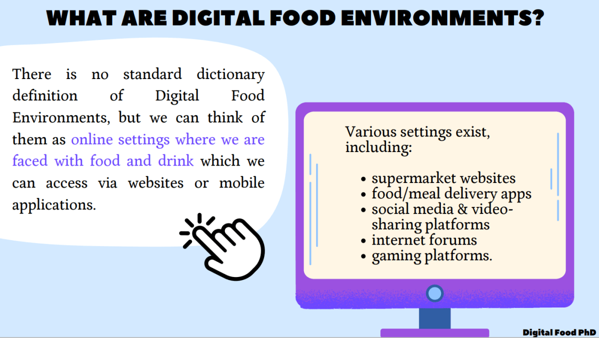 What are Digital Food Environments? – Digital Food PhD